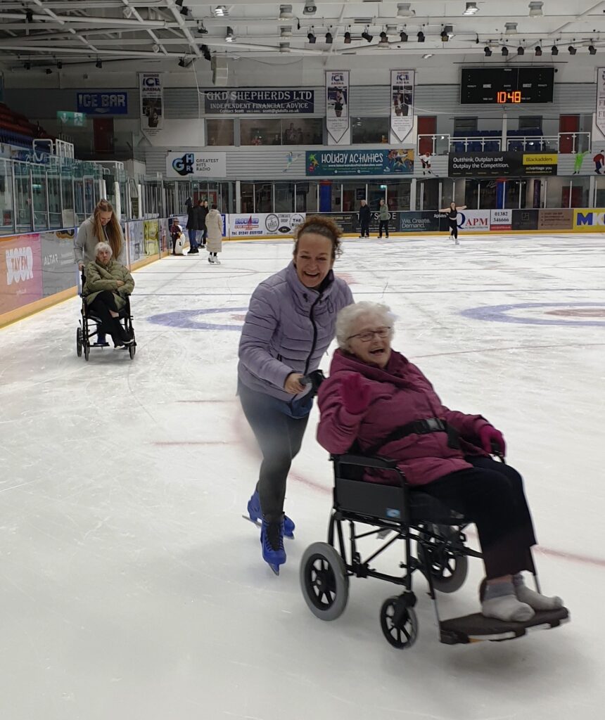 Memorable Outing to Dundee Ice Rink for Braehill Lodge Residents ...