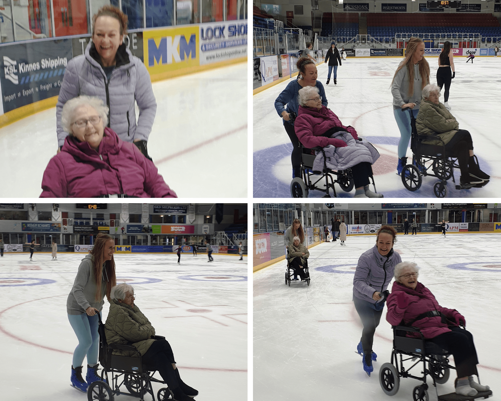 Memorable Outing to Dundee Ice Rink for Braehill Lodge Residents ...