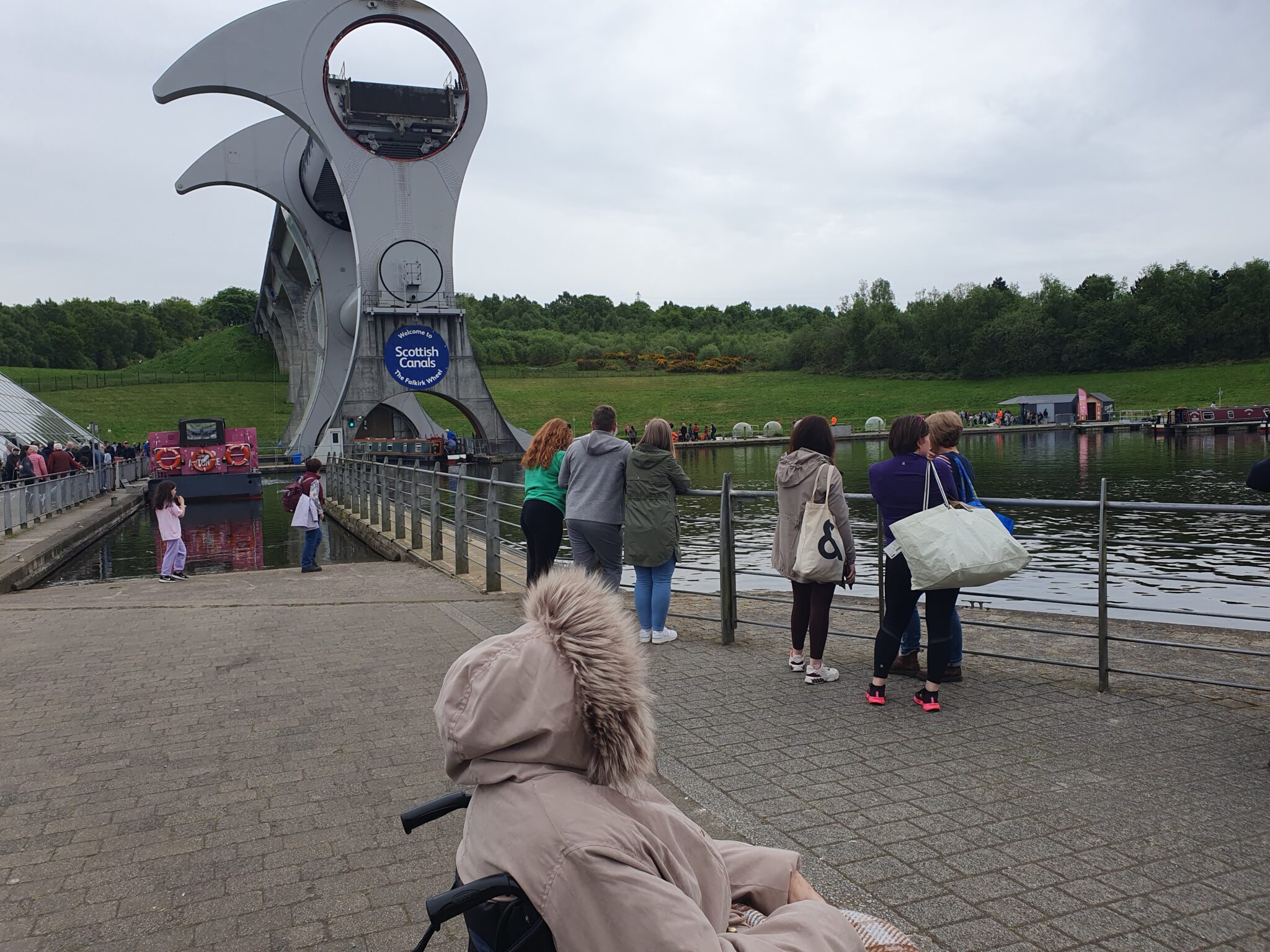 Carrondale Residents Celebrate 21st Anniversary of Falkirk Wheel in ...